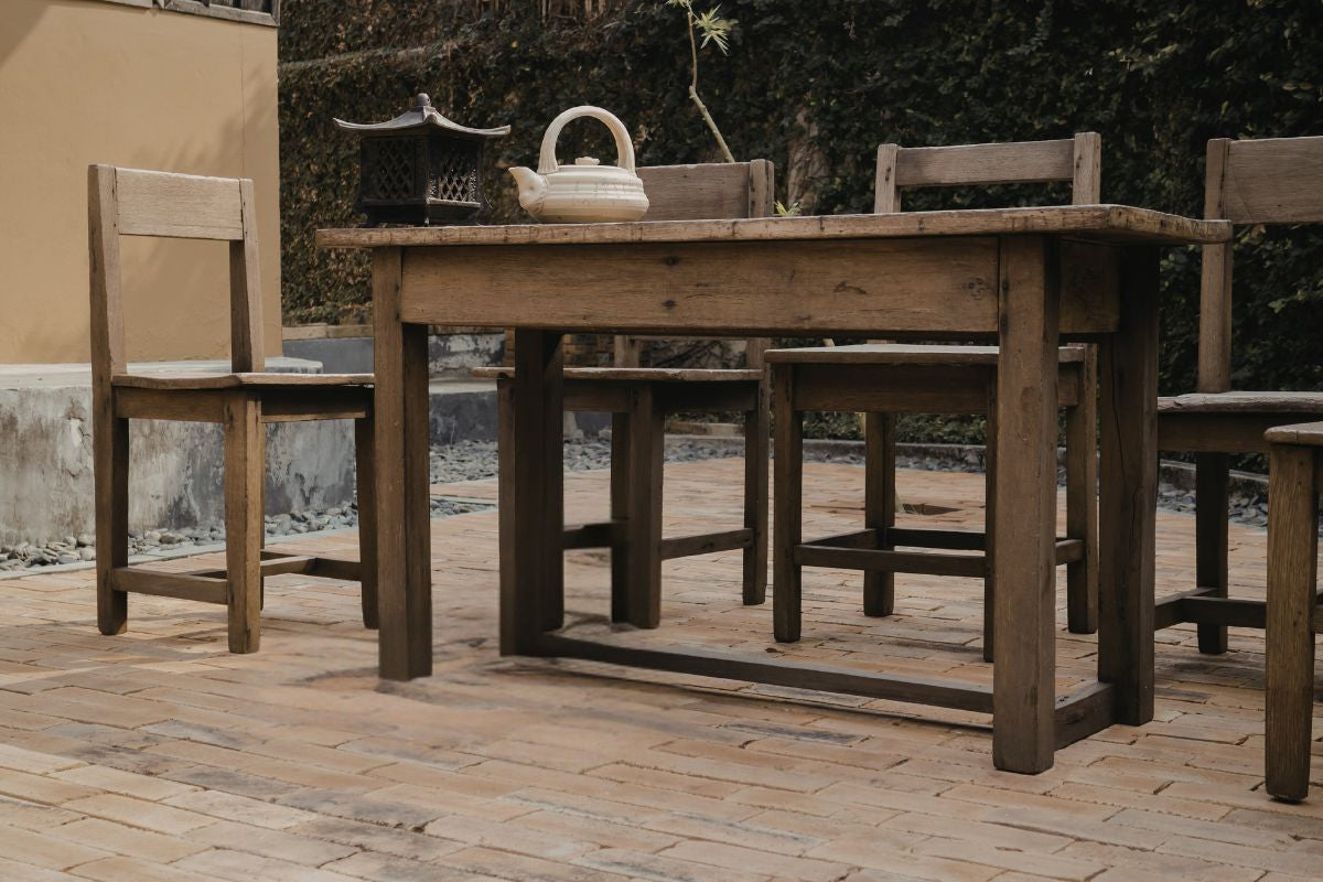 9 Brilliant Rustic Outdoor Table And Chairs Ideas for 2026 — Rustic ...